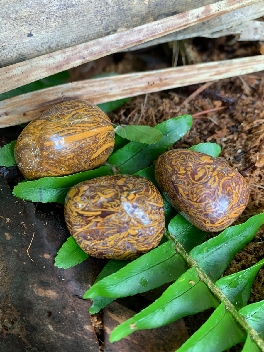 Calligraphy Stone Tumble – Rainbow Runner Hamilton